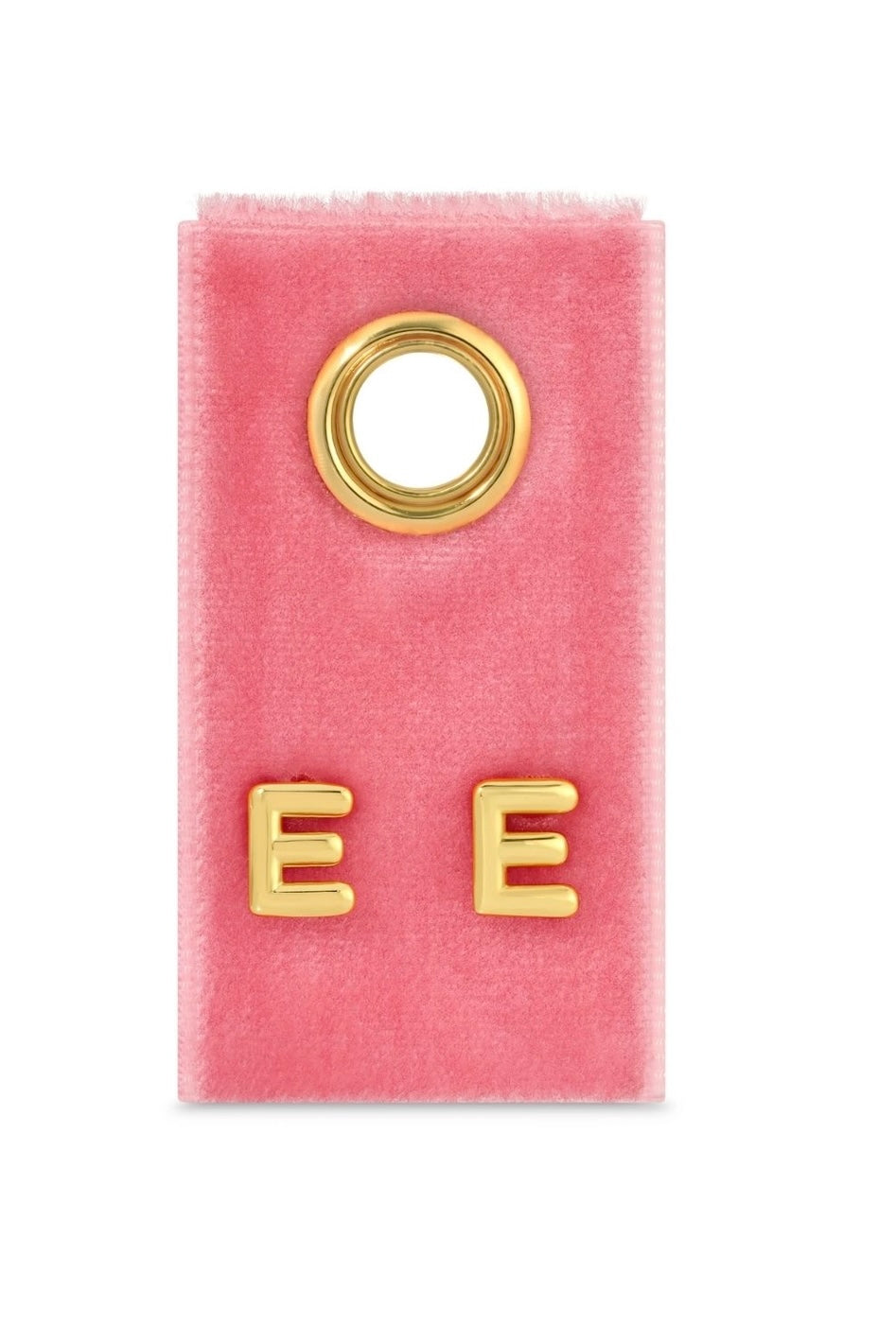 Initial Stud Earrings on Velvet | Totally Rad Boutique – Totally Rad.
